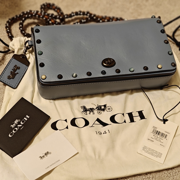 Coach | Bags | Coach Dinky Rivet Crossbody Bag | Poshmark
